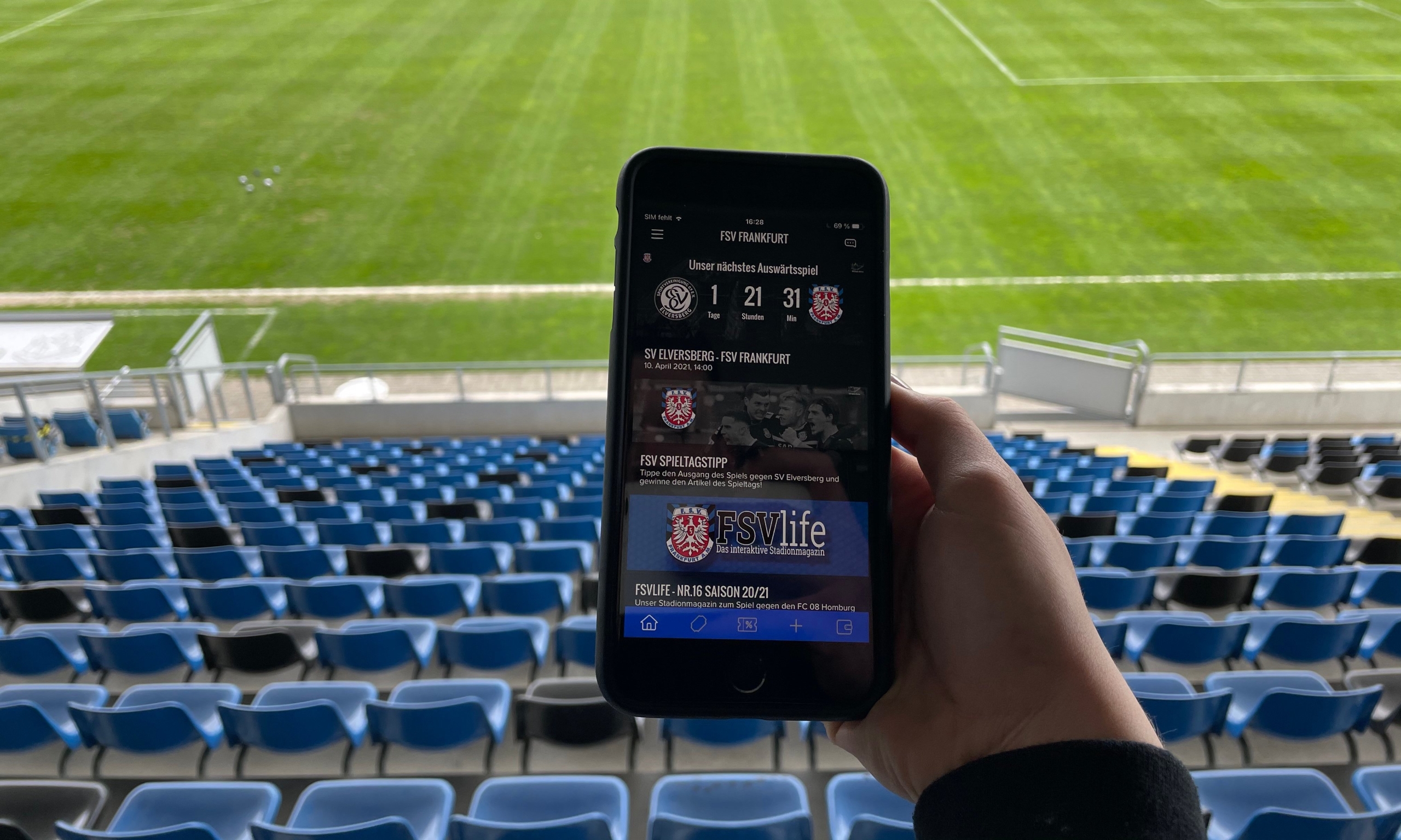 FSV Frankfurt app - Venue Manager